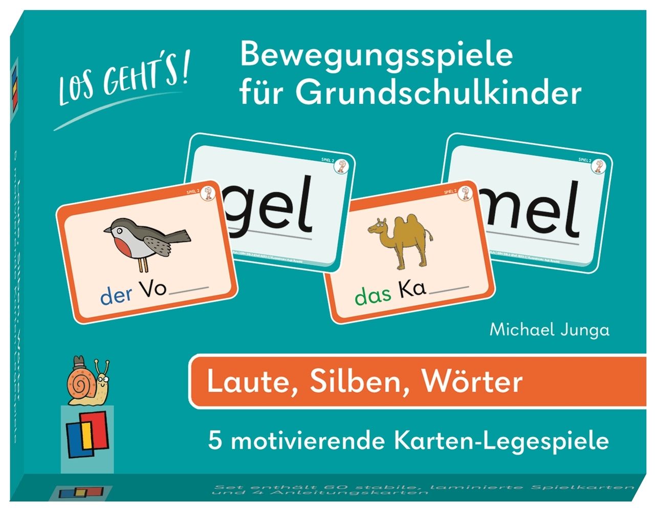 Los geht's! Bewegungsspiele für Grundschulkinder - Laute, Silben ...
