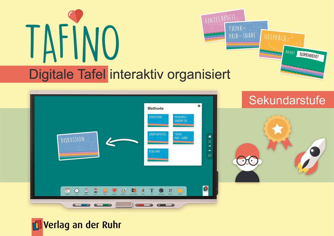 TAFINO - Digitale Tafel interaktiv organisiert - Sekundarstufe - Online-Version | 9783834661111