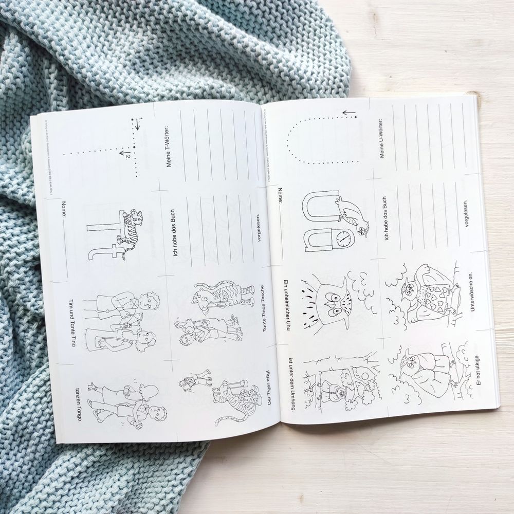 70 Mini-Bücher zu Buchstaben und Zahlen