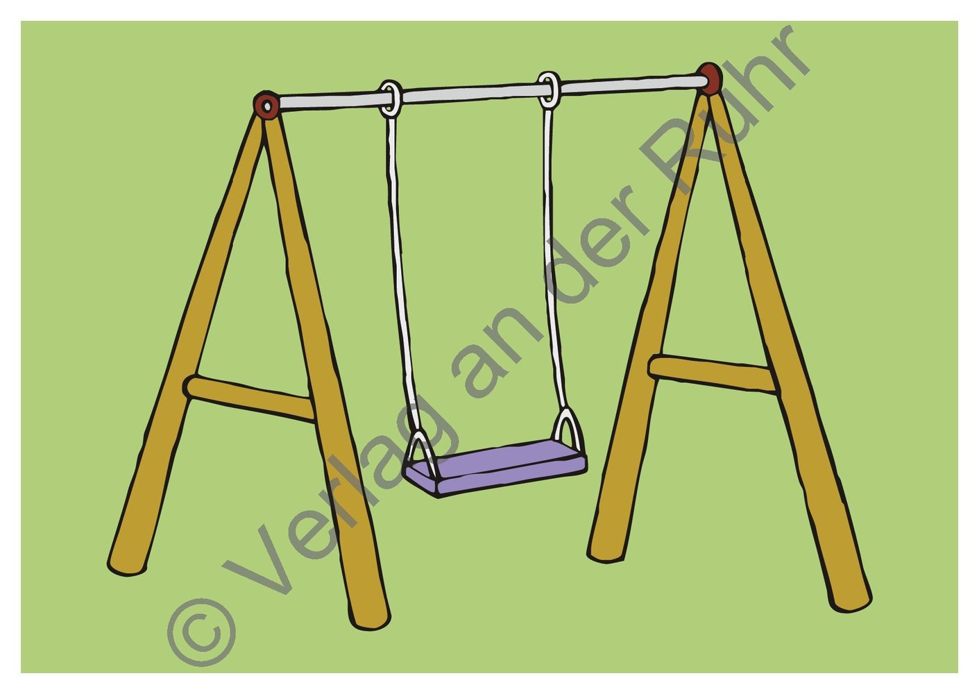 Bildkarten zur Sprachförderung| Auf dem Spielplatz